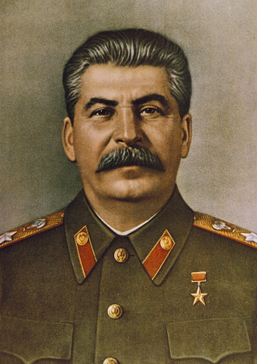 Portrait Of Joseph Stalin By Unknown Buy Fine Art Print